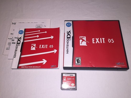 Exit DS (Nintendo DS) Original Release Complete Nr Mint! | eBay