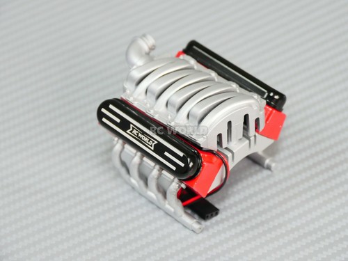 RC 1/10 Scale Accessories V8 ENGINE Motor Cooling Fan Heat Sink | eBay