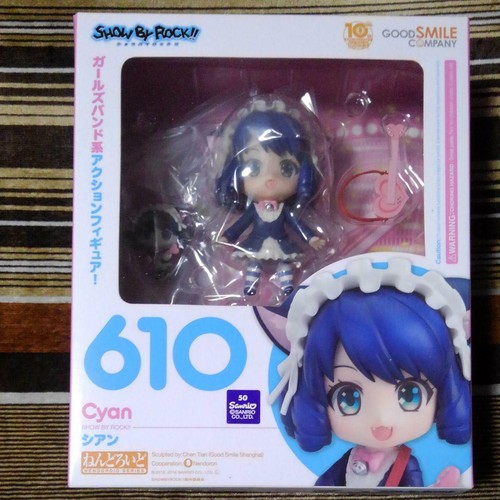 Nendoroid Cyan 610 Show By Rock Figure Good Smile Company GSC | eBay