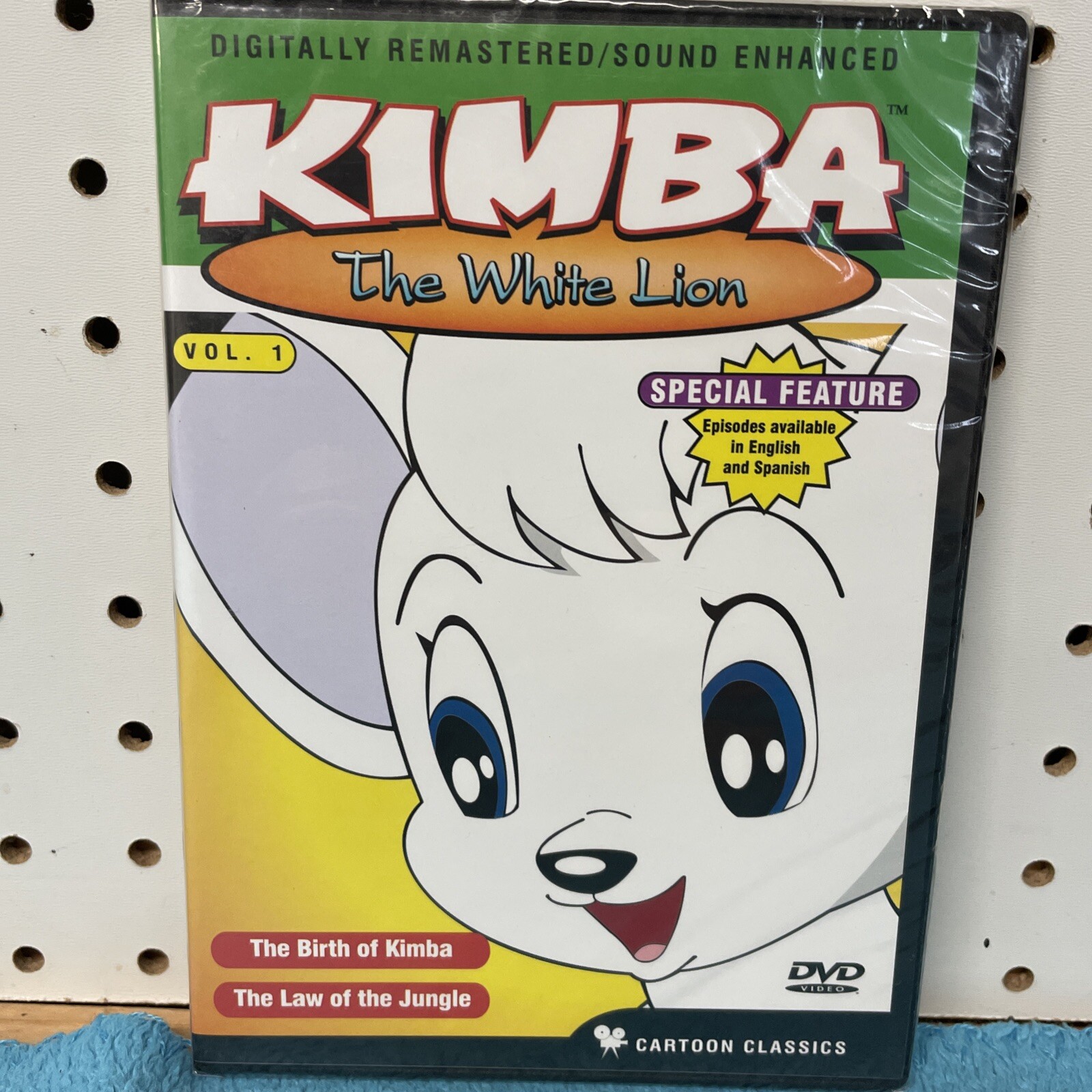 Kimba The White Lion Volume 1 DVD Unopened for sale online | eBay