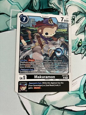Makuramon EX5-052 C Digimon CCG | Animal Colosseum Near Mint | eBay