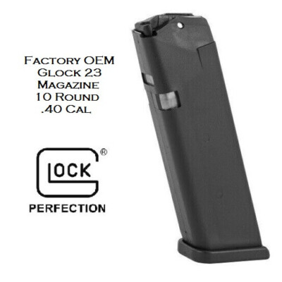 Glock Factory Magazine OEM - For Glock 23 -G23 Gen 3 & 4 - 40cal - 10 ...
