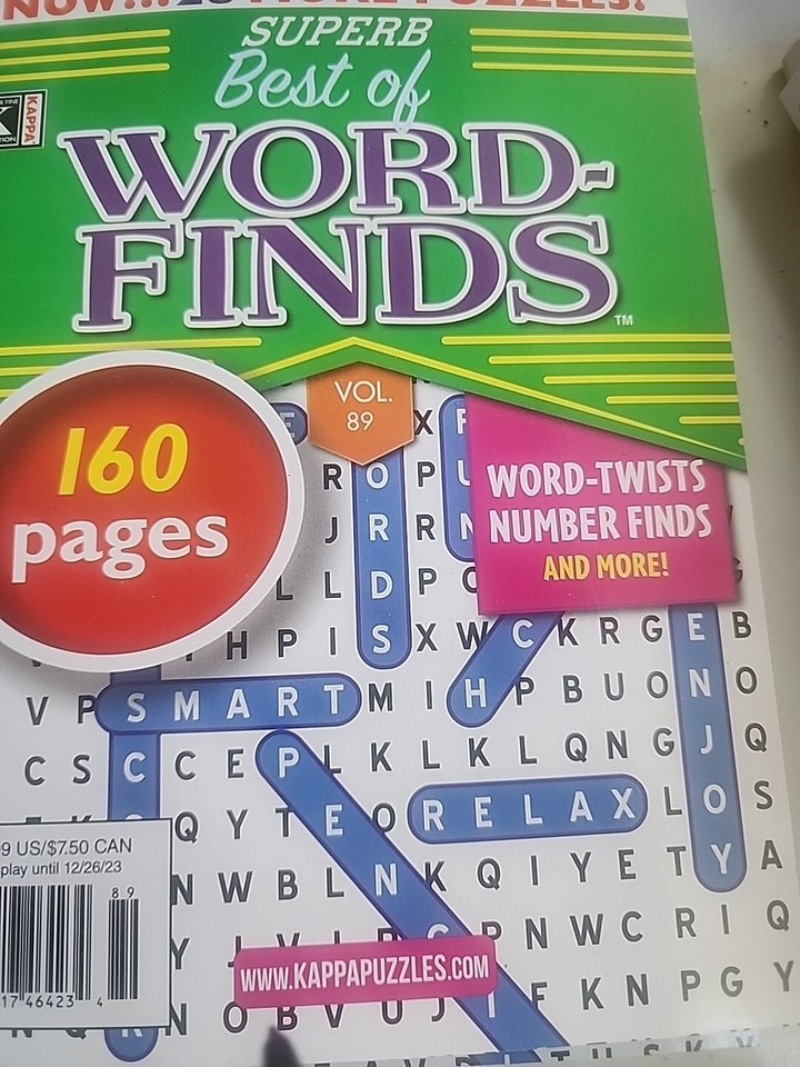 Superb Best Of Word-Finds Vol. 89 73917464234| eBay