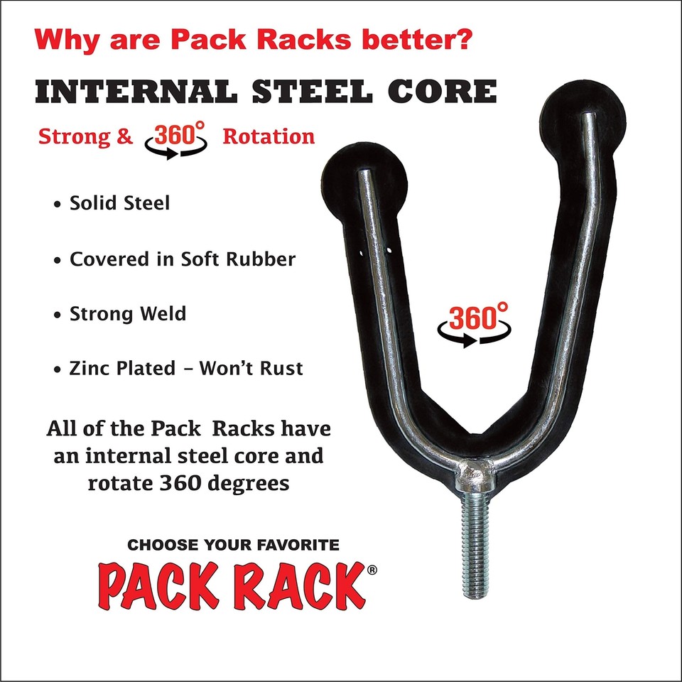 Pack Rack - Gun & Bow Rack for ATVs and Bikes - Model PR1 Single | eBay