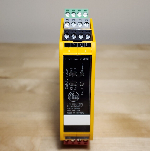 IFM G1501S Safety Relay 24VDC | eBay
