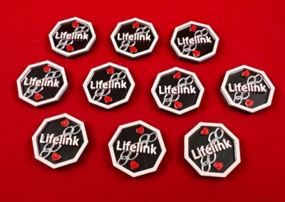 Lifelink Counters (10) - Compatible with Universal Counters Set for ...