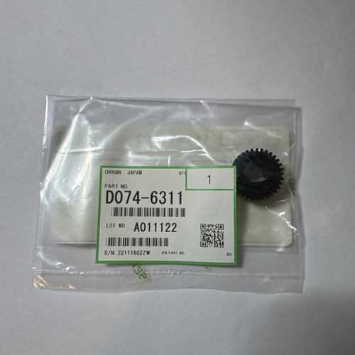 Genuine Ricoh D0746311 (D074-6311) Transfer Roller Gear | eBay