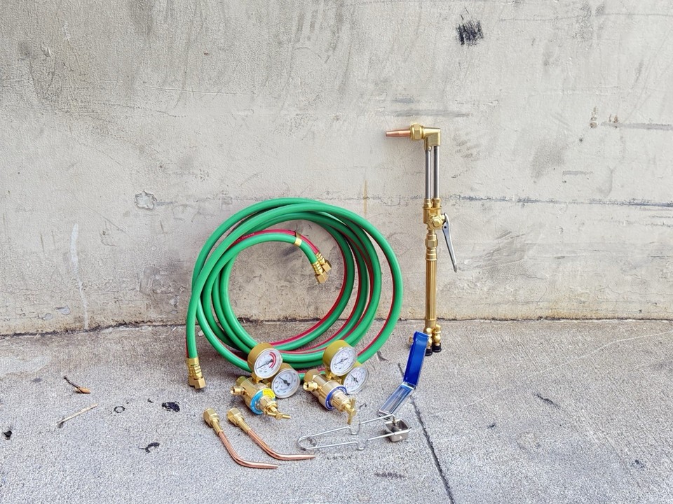 HVAC Pro Oxygen & Acetylen Victor Type Welding & Torch Cutting Brazing ...