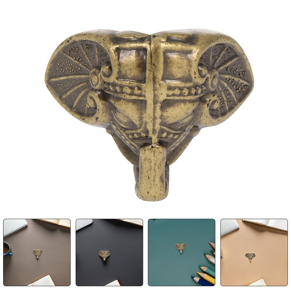 24pcs Corner Feet Antique Elephant Trunk Corner Feet Plastic Case Legs ...