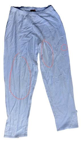 Oh My Gauze! Pants Bottoms Women's Size 1 Small S White Cotton Straight ...