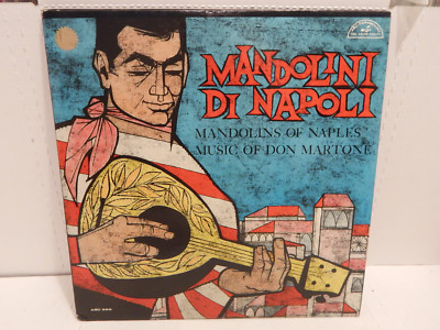 Don Martone Mandolini Di Napoli Mandolins of Naples 1961 Paramount Mono ...