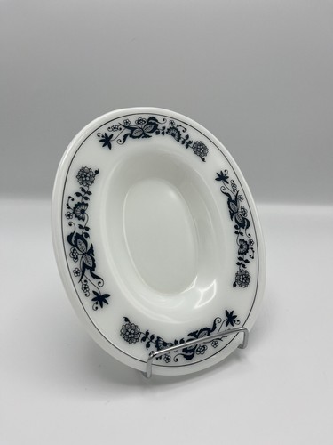 Vintage Pyrex Gravy Boat Underplate Old Town Blue Onion Corelle 77-U | eBay