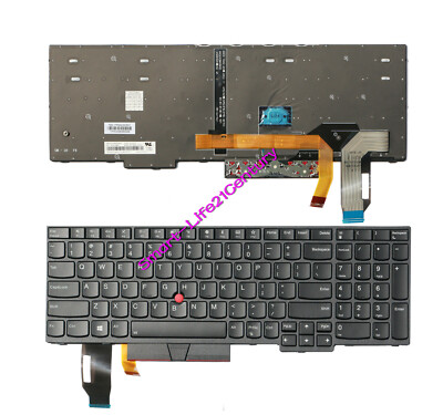 New for lenovo IBM Thinkpad E580 E585 E590 E595 L580 L590 US keyboard ...