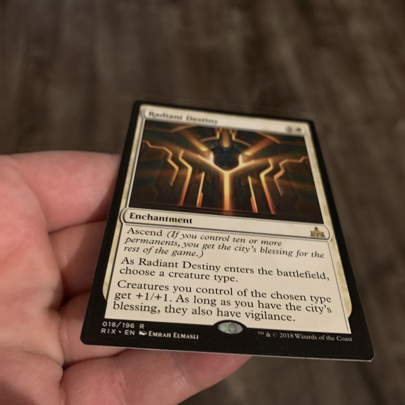 MTG Radiant Destiny Rivals of Ixalan 018/196 Regular Rare | eBay