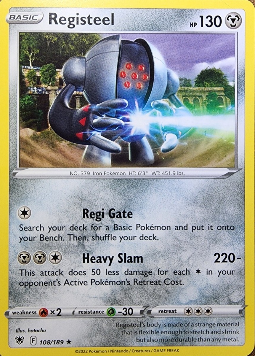 Registeel Pokemon Card Registeel Pokemon Card Prices & Trends