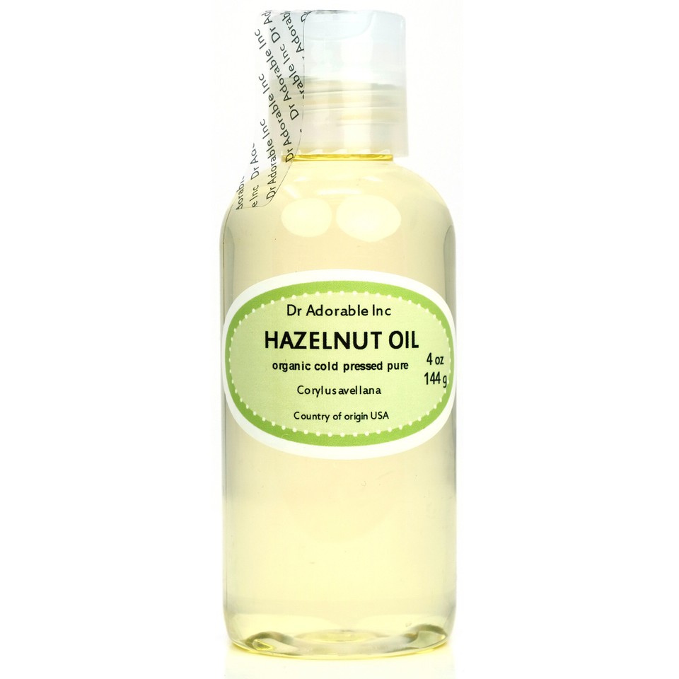 Pure Hazelnut Oil Organic by Dr.Adoroble 2 oz 4 oz up to Gallon Free ...