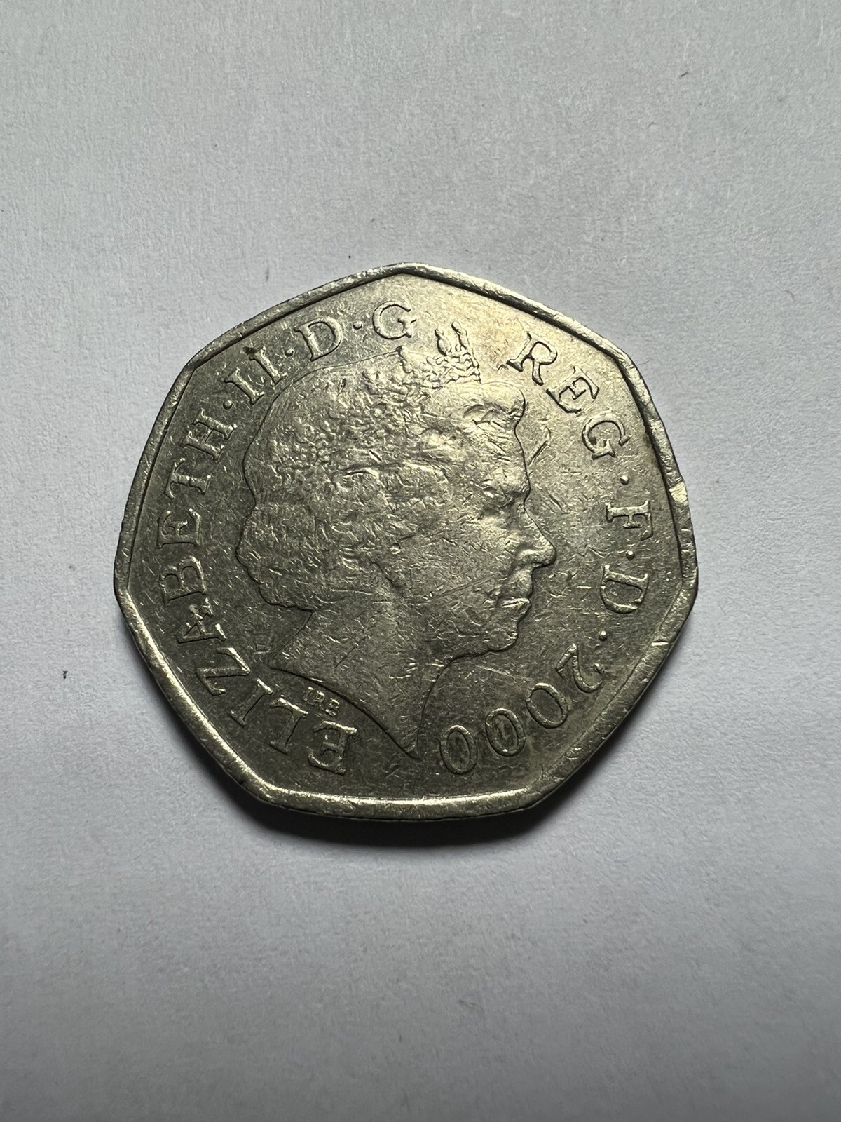 RARE collecter coin public libraries 1850-2000 circulated 50p coin ...