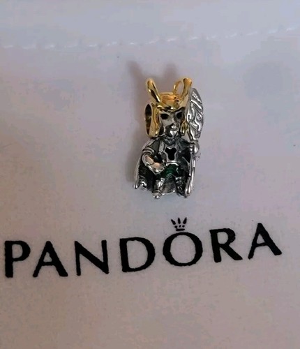 PANDORA Marvel Loki Charm #762764C01 w/ Box A18 | eBay