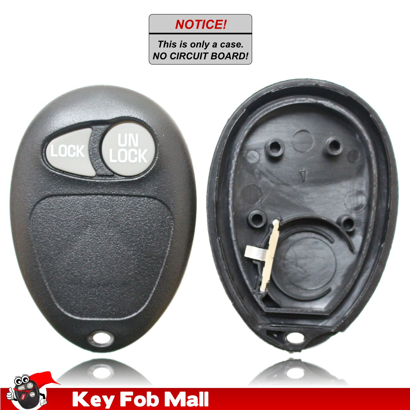 New Key Fob Remote Shell Case For a 2001 Chevrolet Venture w/ 2 Buttons ...