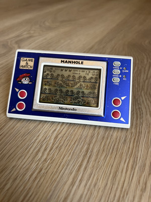 Nintendo Game & Watch Handheld Game Console - MANHOLE - NH-103- WORKING ...