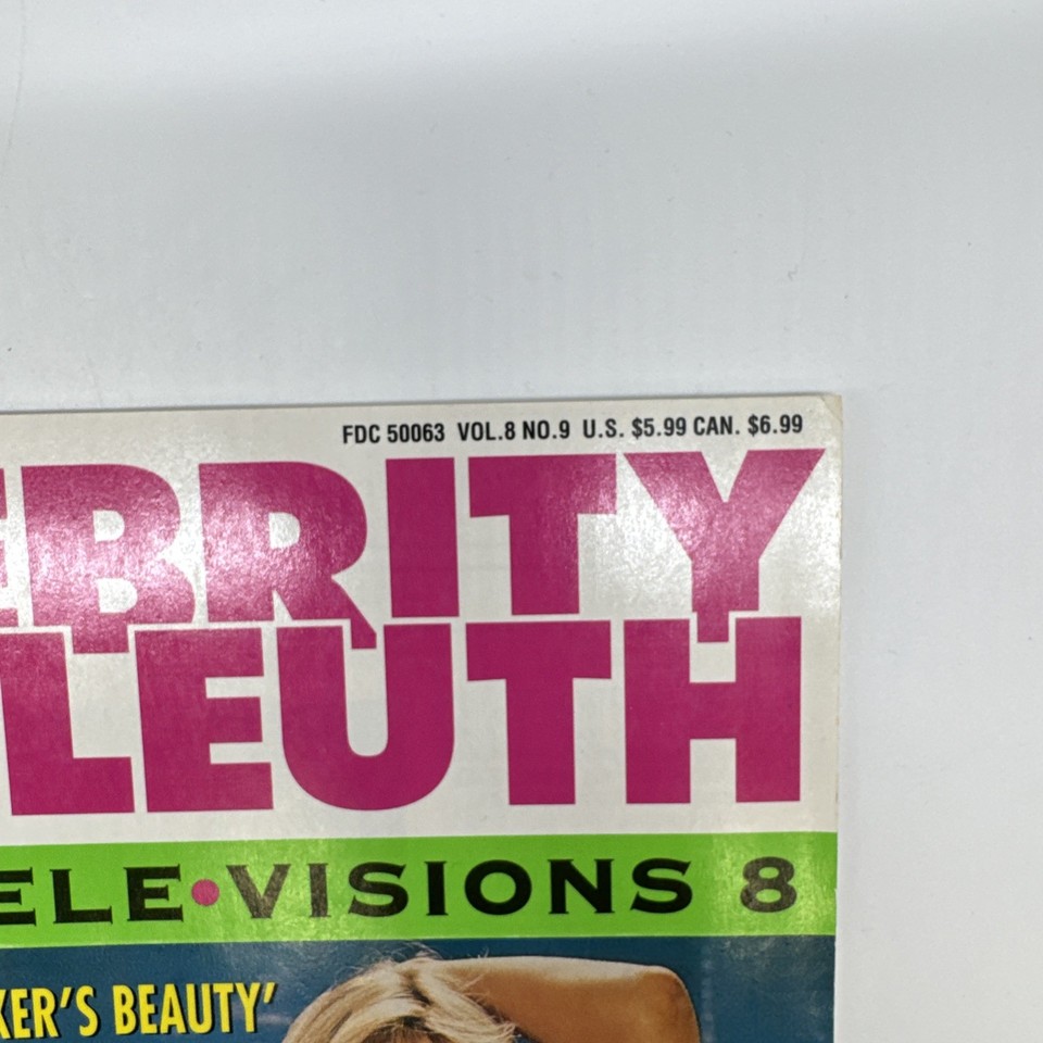 Celebrity Sleuth-Vol.8 NO.9 - November 1995- Tele Vision 8- Dian Parkinson- | eBay