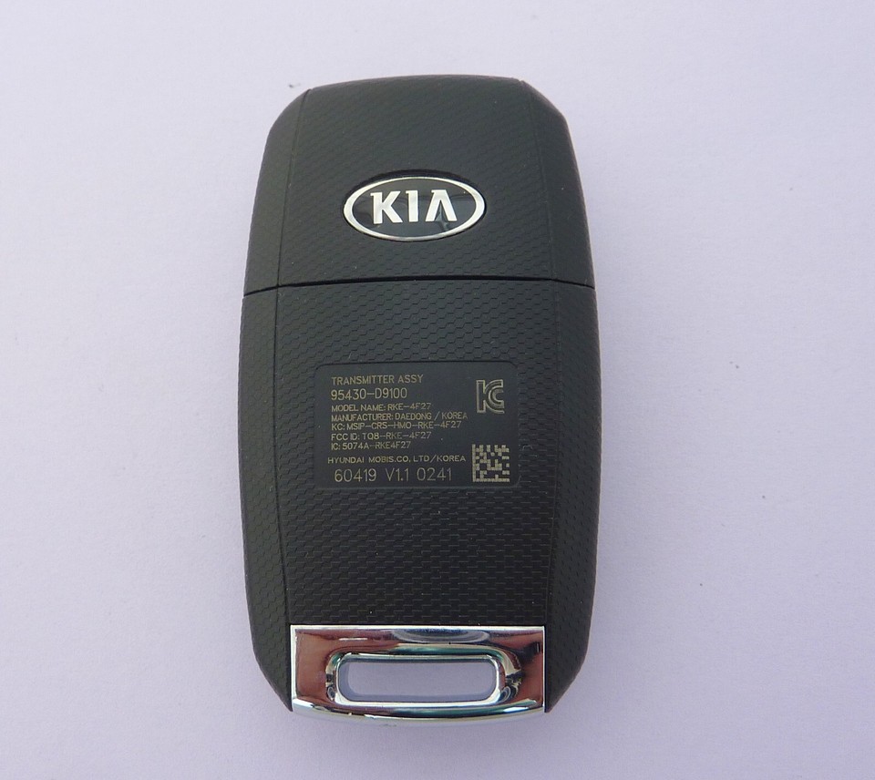 OEM 2016-2020 KIA SPORTAGE flip keyless entry remote key fob TQ8-RKE ...