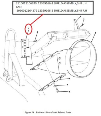 HMMWV RADIATOR AIR LIFT SHROUD LEFT AND RIGHT SIDE RCSK19181B1 ...