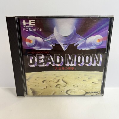 DEAD MOON NEC PC Engine Hucard W/ case manual | eBay