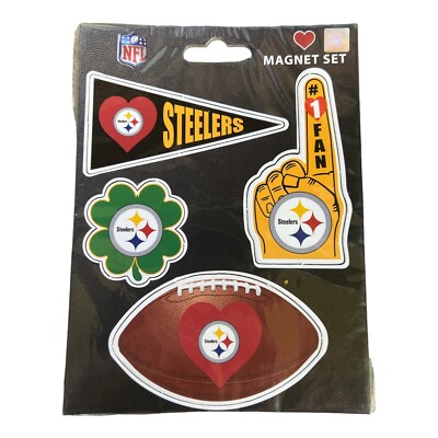 NFL Pittsburgh Steelers 4 Piece Team Magnet Set | eBay