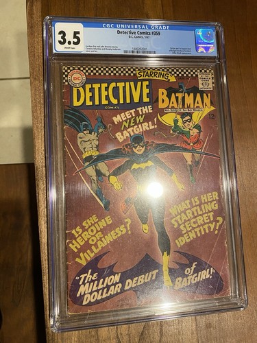 Detective Comics #359 Cgc 3.5 First Barbara Gordon | eBay