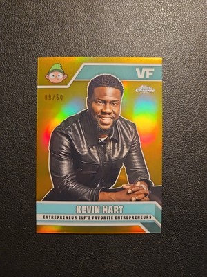 veefriends topps chrome Kevin Hart Gold 9/50 | eBay