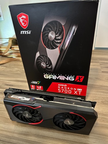 MSI Radeon RX 5700 XT 8GB Gaming X GPU w/Box | Fast Ship! | eBay