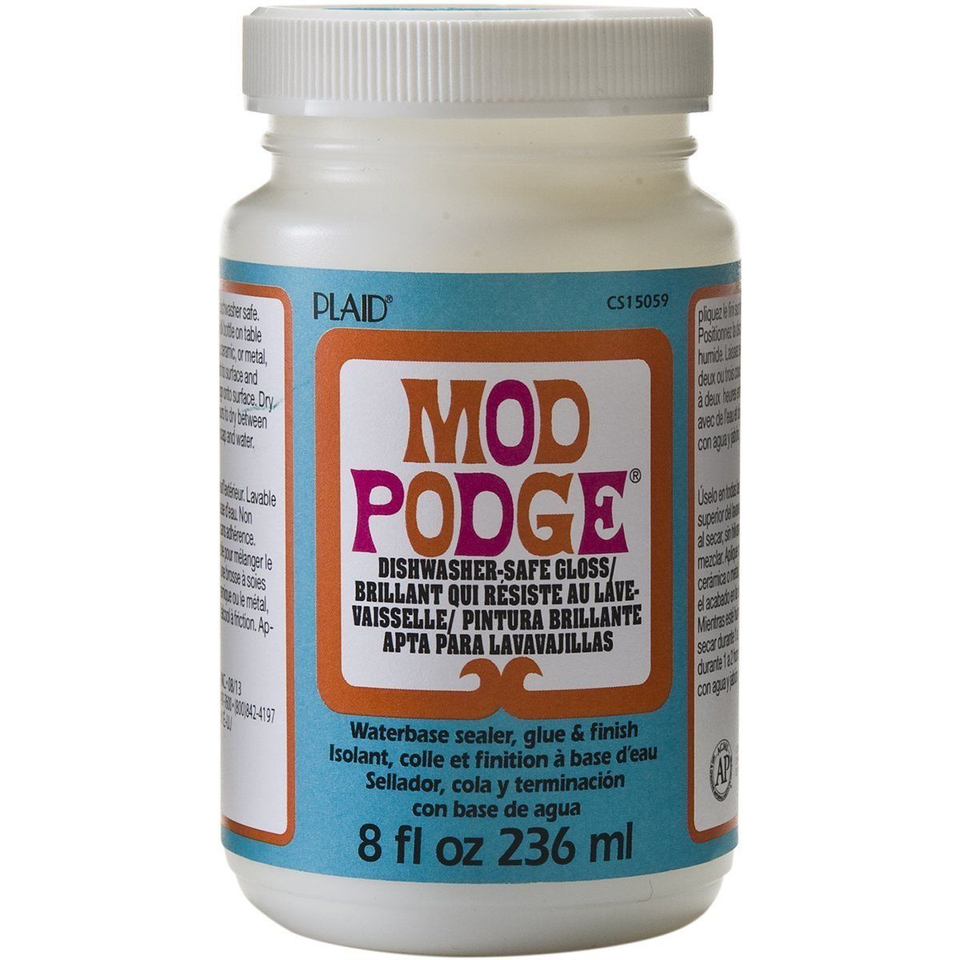 MOD PODGE GLUE SEALER VARNISH IN MAT GLOSS SATIN OUTDOOR SPARKLE ...