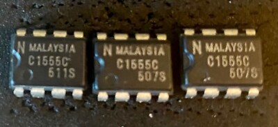 NEC C1555C 555 Timer Integrated Circuit, NOS, Lot of 3 pcs. | eBay