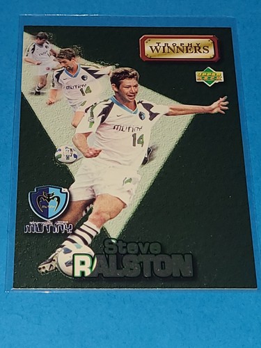 SOCCER MUTINY STEVE RALSTON 1997 UPPER DECK BANDAI MLS TROPHY WINNERS # ...