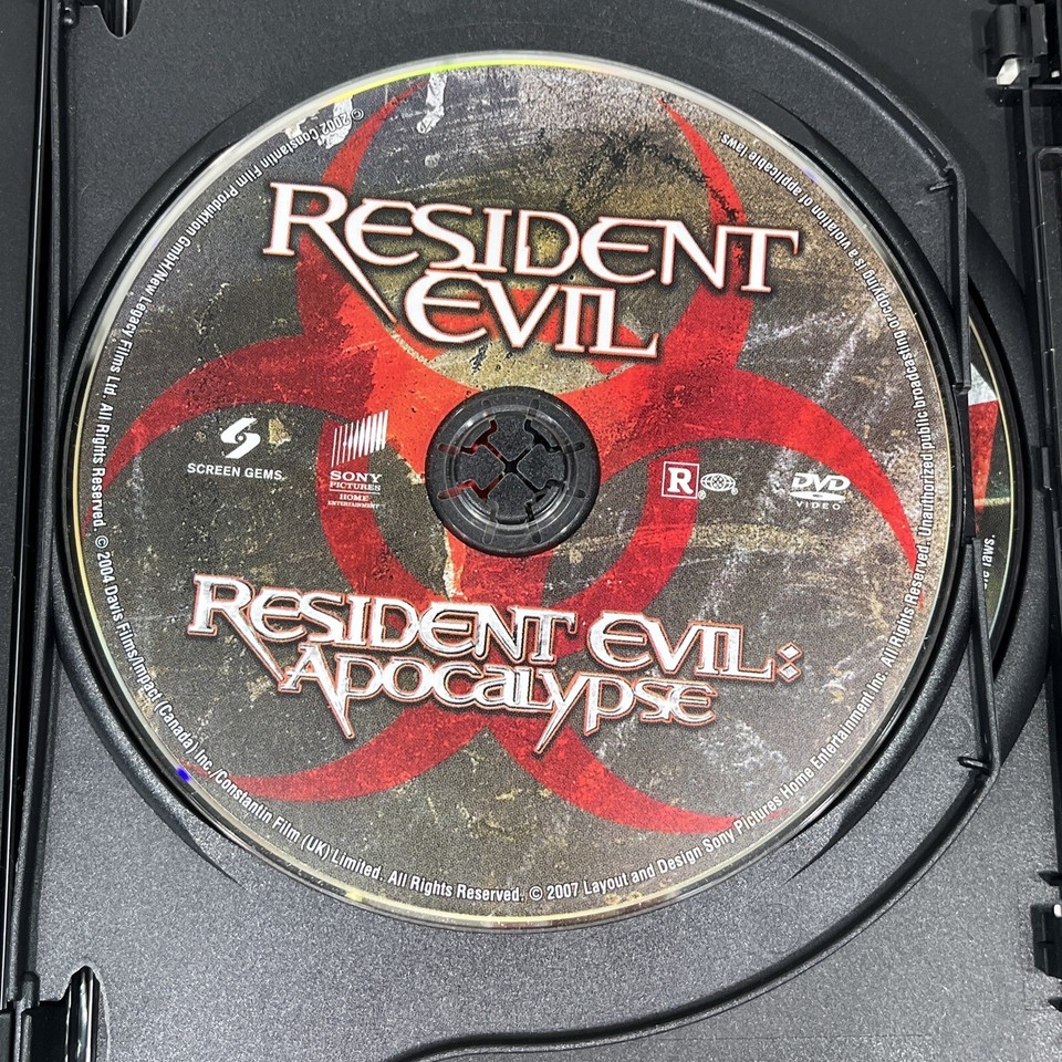 Resident Evil / Resident Evil: Apocalypse - DVD By Milla Jovovich ...