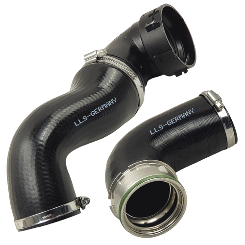 2x Turbo- Ladeluftschlauch für BMW E83 X3 3.0d ,sd xDrive 3.0d ...
