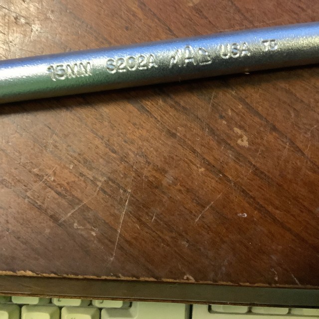 Mac Tools S202A 12 Point 15mm Offset Distributor Wrench for sale online ...