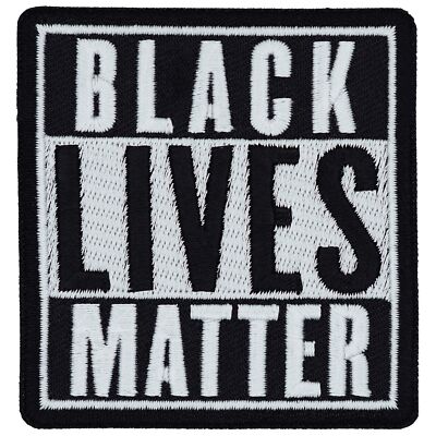 Black Lives Matter Embroidered Patch, Civil Rights & Equality Patches ...