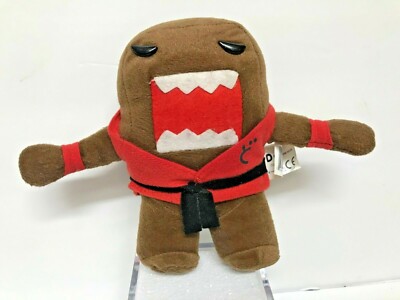 DOMO KUN Japanese Anime 7" Black Belt Red Karate Plush Stuffed | eBay