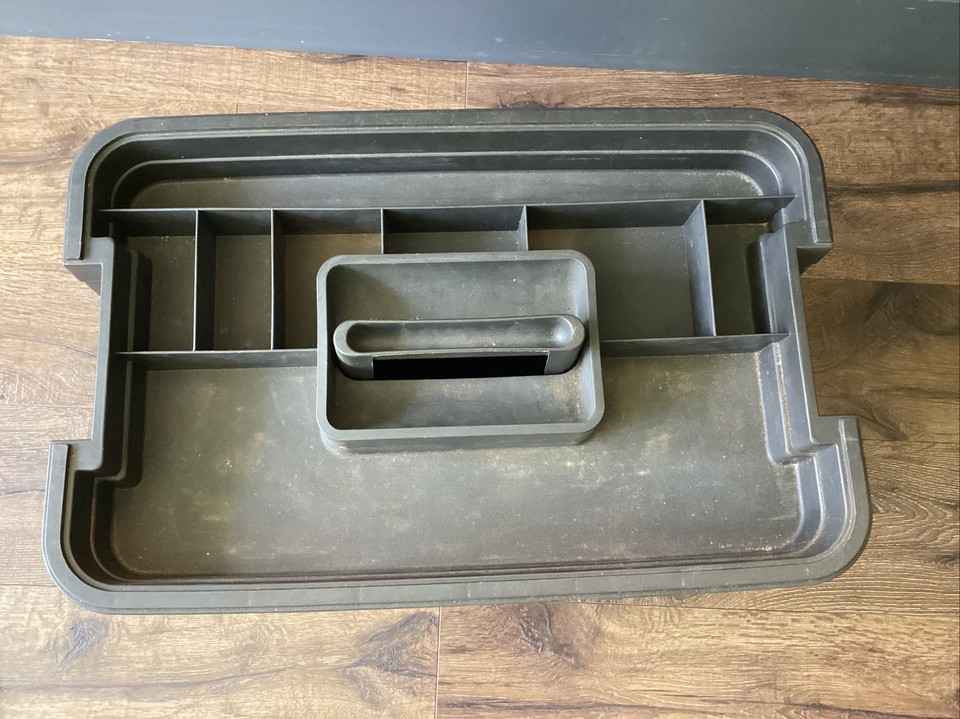 Vintage Sears Craftsman Compact Carryall Tool Box Organizer GTO w ...