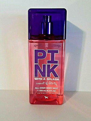 Victoria's Secret Sweet & Flirty Pink With A Splash Body Mist 8.4oz ...