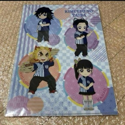 Lawson LimitedDemon Slayer A4 clear file 2 types Lawson uniform | eBay