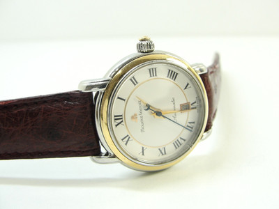 MAURICE LACROIX PONTOS AUTOMATICO ACCIAIO ORO CON LUNETTA IN ORO 18kt ...