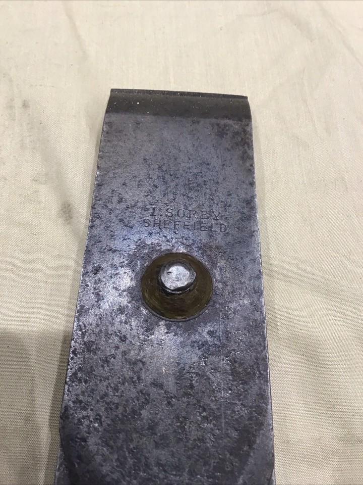 Vintage Infill Plane With Sorby Iron & Brass Cap Front Bun Missing ...