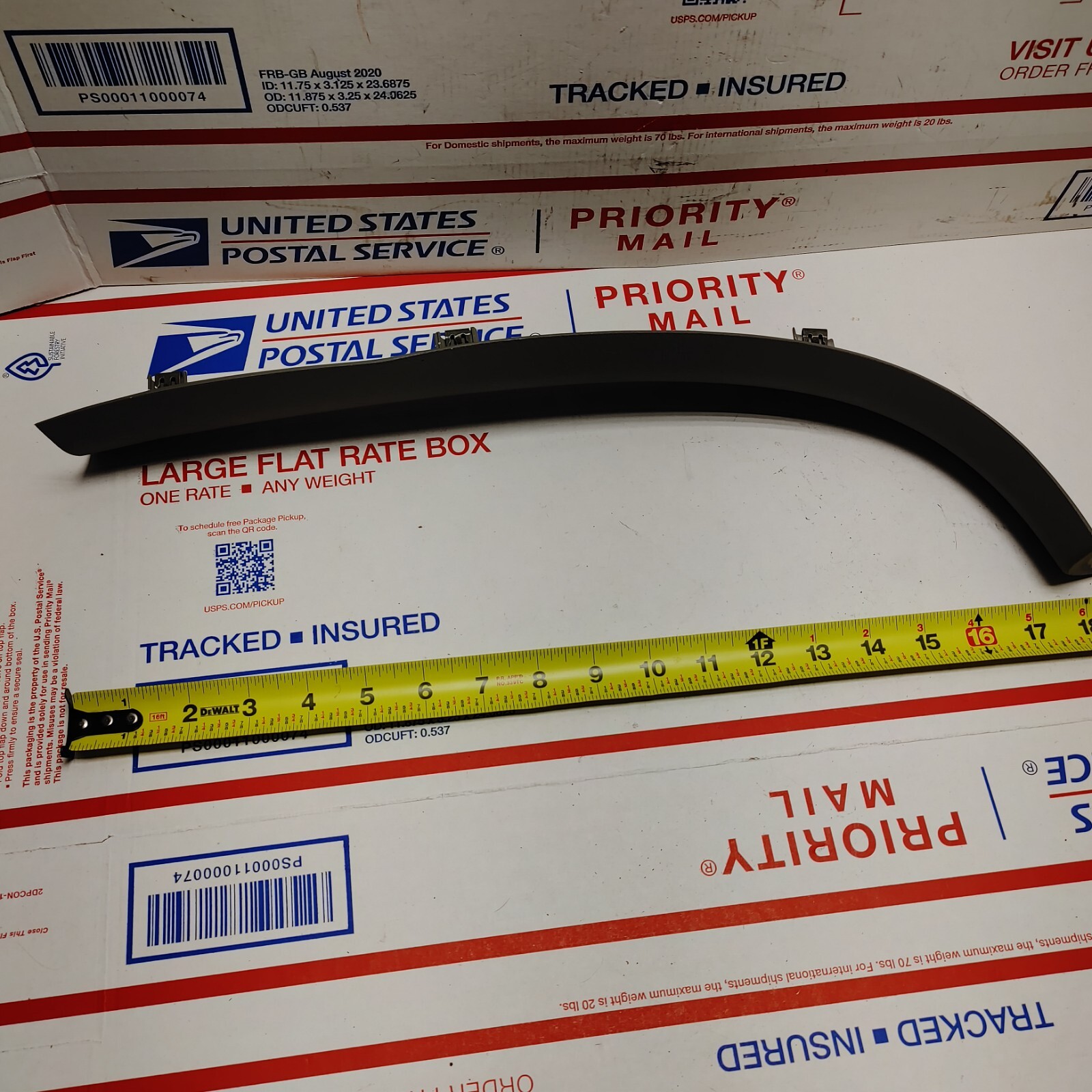 2001 - 2010 PT Cruiser Rear Hatch Left Side Window Trim Cover Moulding ...