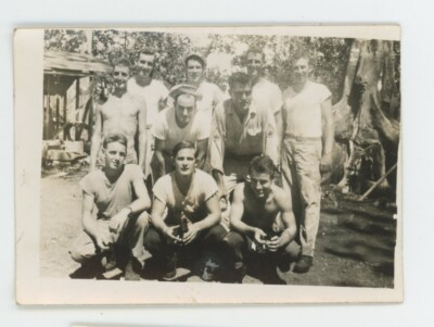 Vintage Photo Hunky Muscles Beefcakes KP Kitchen Police Navy Men Gay ...