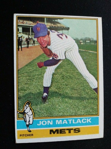 1976 Topps Baseball Card # 190 Jon Matlack - New York Mets | eBay