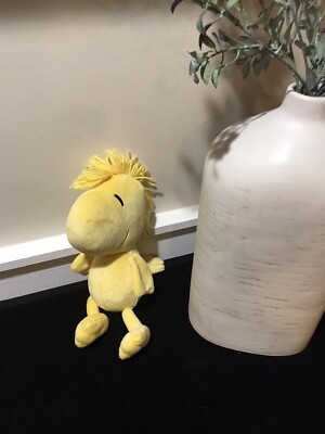 12” Woodstock Plush Peanuts Yellow Bird Charlie Brown Snoopy Toy EUC | eBay