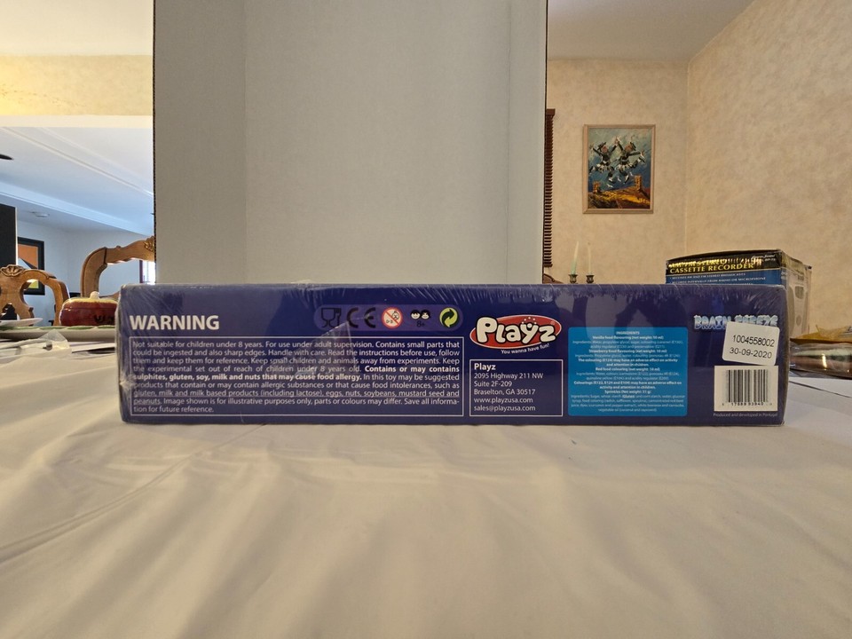 Playz Brain Freeze Ice Cream Making Science Lab Kit STEM Experiments ...